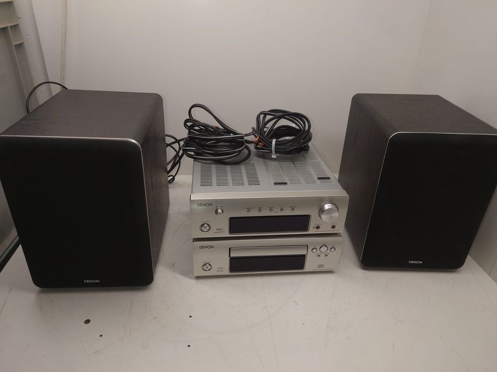 DENON Stereoanlage DRA-F102 Receiver mit CD Player DCD-F102 (Gebraucht ...
