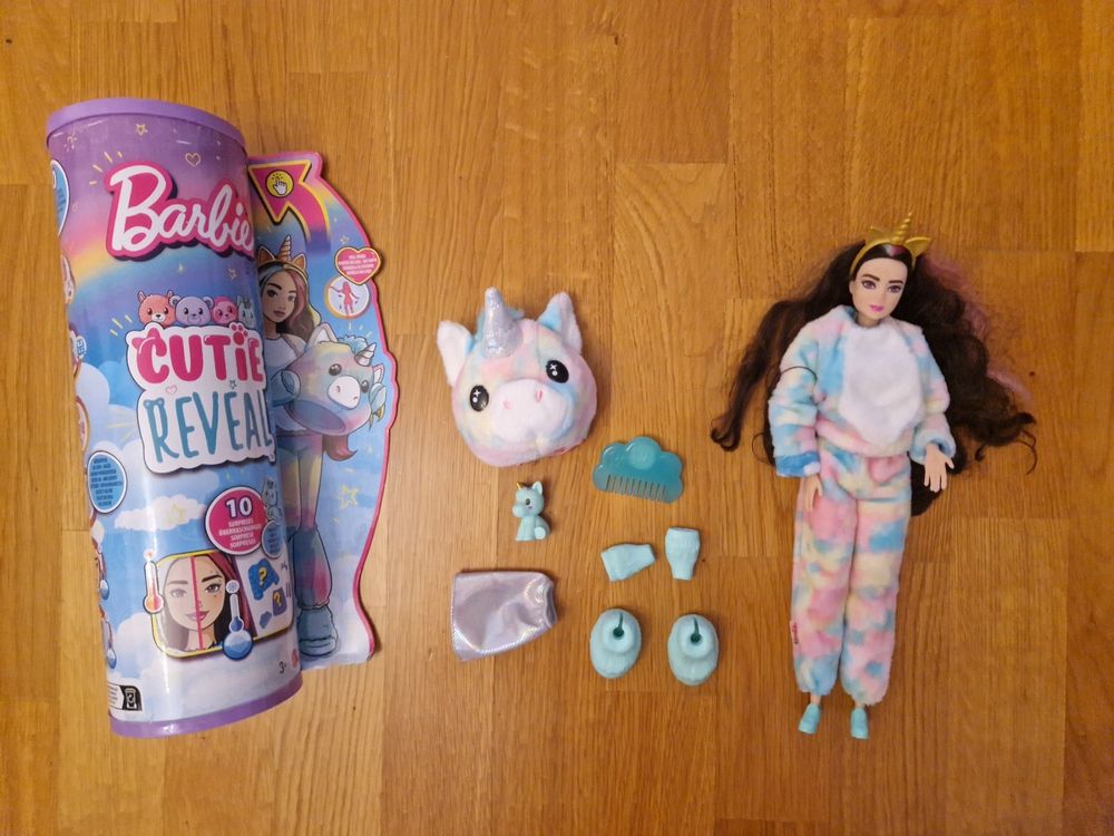 Barbie Cutie Reveal Einhorn