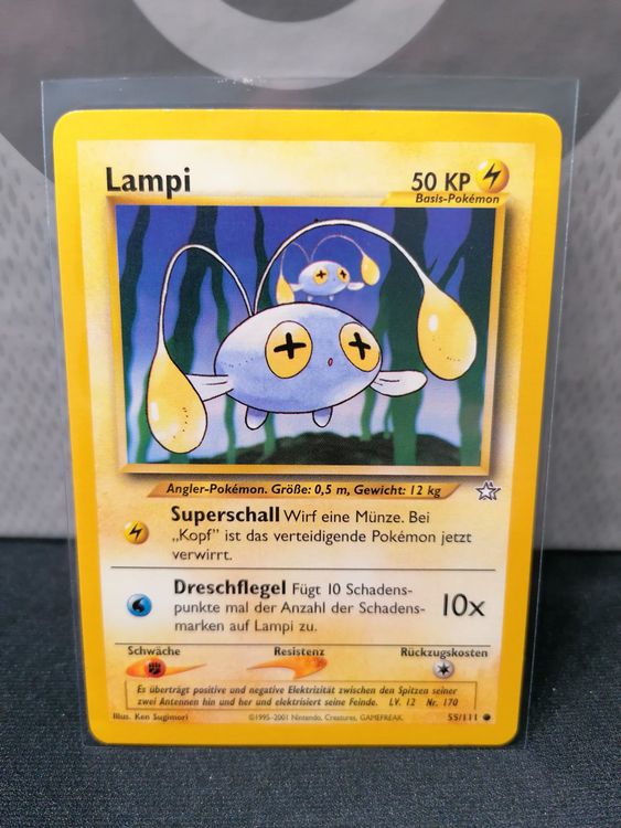 LAMPI NEO GENESIS 2001 POKEMON KARTE | Kaufen auf Ricardo