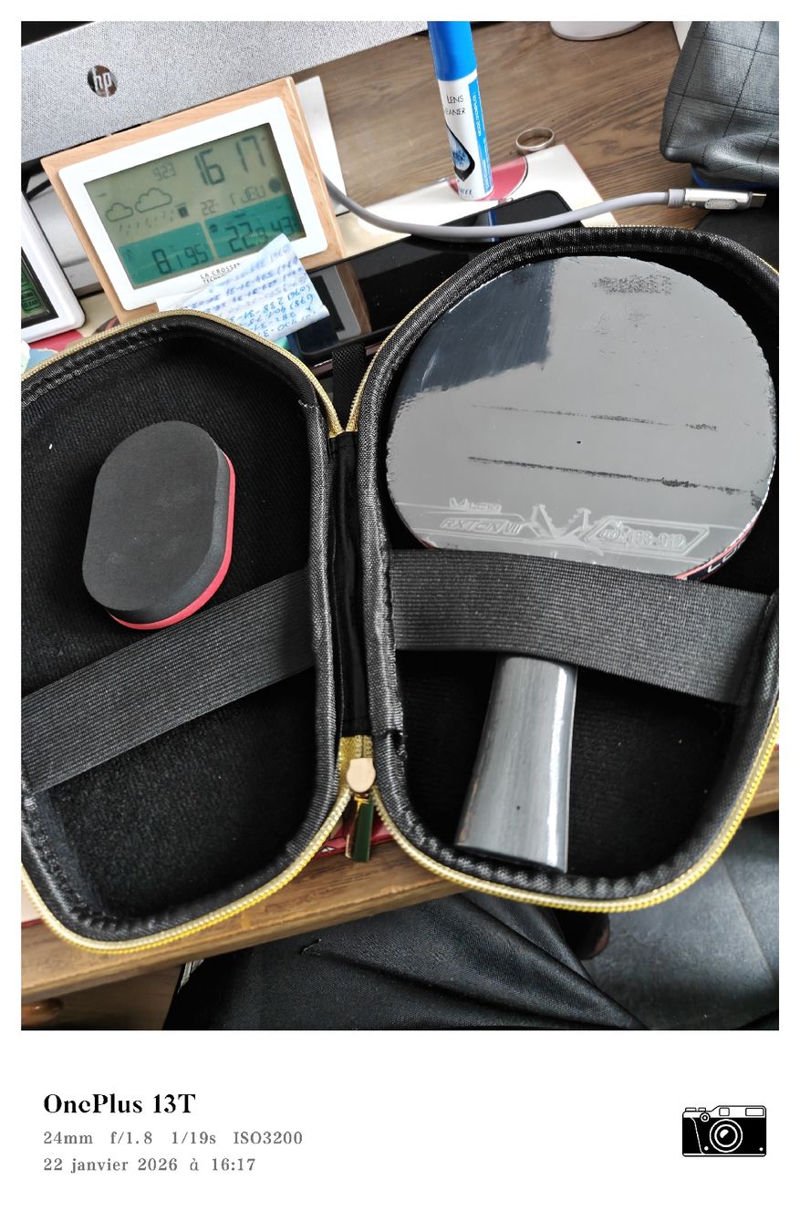 raquette de tennis de table de la marque Loki pour débutant (Neuf avec ...