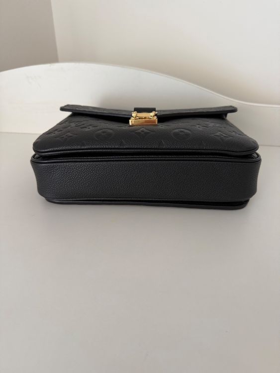 Louis Vuitton Pochette Métis en cuir Empreinte Noir (Gebraucht) in ...