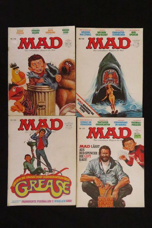 MAD Magazine 118 119 120 121 (Gebraucht) in Rüti ZH für CHF 5 – mit ...