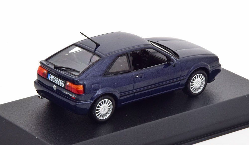 VW Corrado G60 1988-1993 dunkelblau met. 1:43 von NOREV (Neu und ...