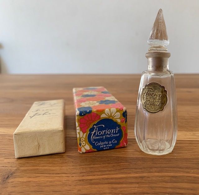 Antiker Parfüm Flakon "Florient" von Colgate um 1900 FLACON (Gebraucht ...
