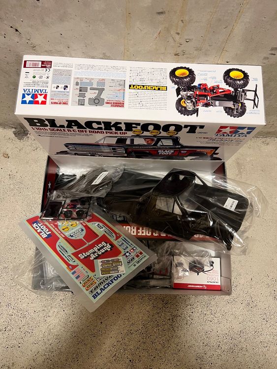 Tamiya Blackfoot mit Elektronik und 2. Karo (Neu (gemäss Beschreibung ...