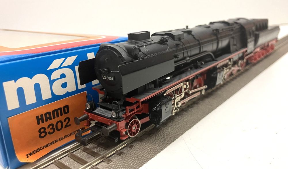 märklin 8302 Hamo= grosse Dampflok DRG 53 00001 Mallet (Neu (gemäss ...