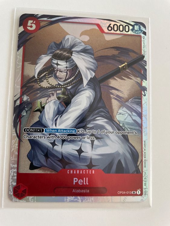 One Piece TCG OP04-013 SR Pell | Kaufen auf Ricardo