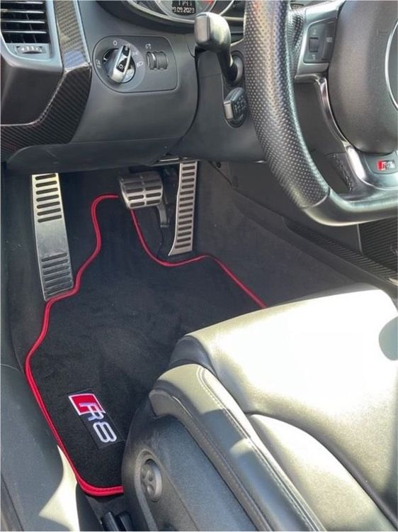 Fußmatte für Audi R8 42 2006-2015 Stick R8 (Neu (gemäss Beschreibung ...