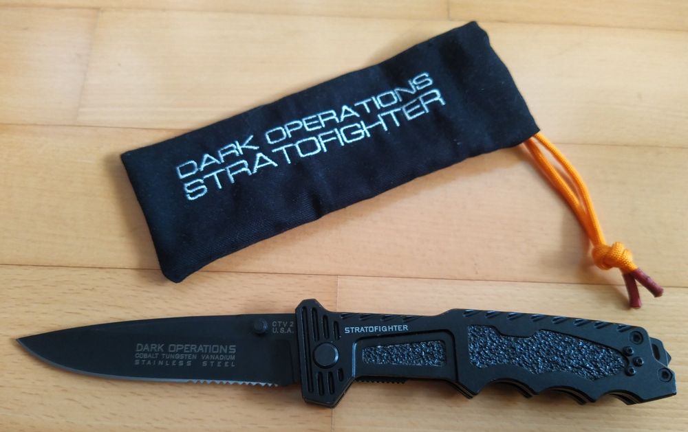 Klappmesser Dark Operations Fighting Knives Stratofighter L (Gebraucht ...