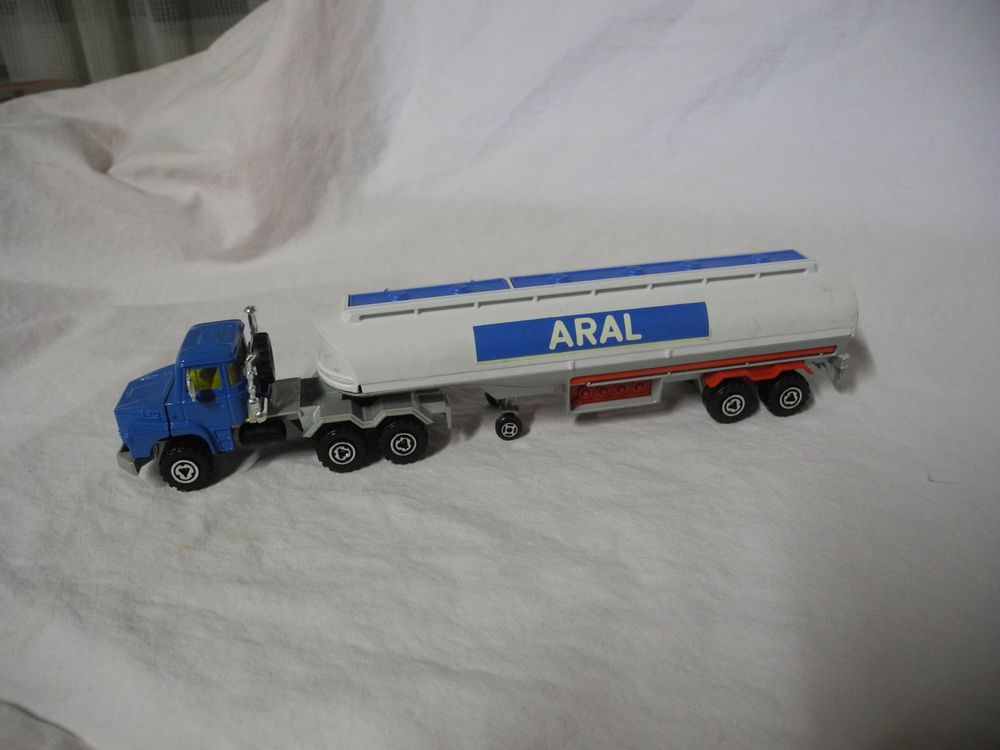 MAJORETTE SCANIA ARAL TANKER 1:60 NEUWERTIG | Kaufen auf Ricardo