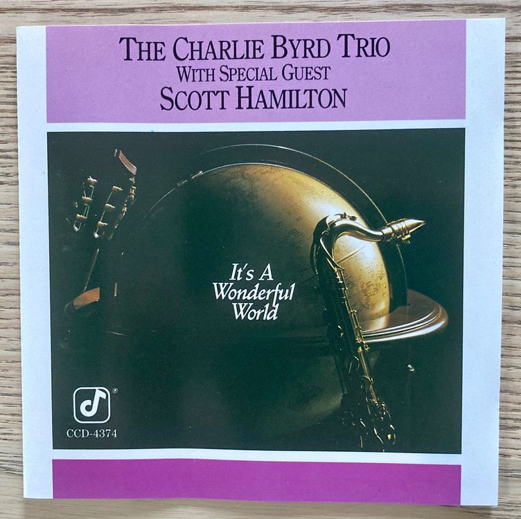The Charlie Byrd Trio - With Special Guest Scott Hamilton (Gebraucht ...