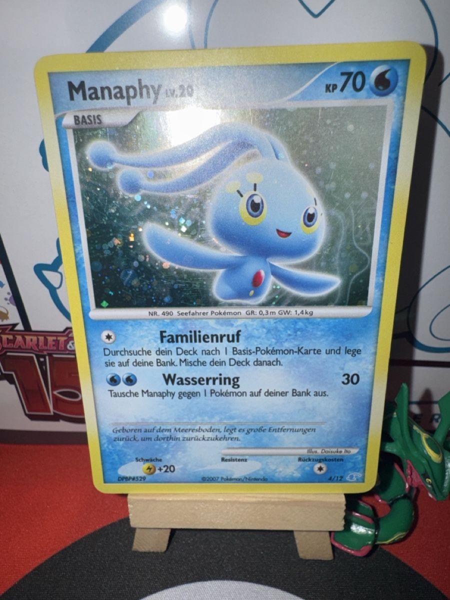 POKÉMON / Manaphy LV. 20 / DP Trainer Kit 2007 / Holo 🇩🇪 (Gebraucht) in ...