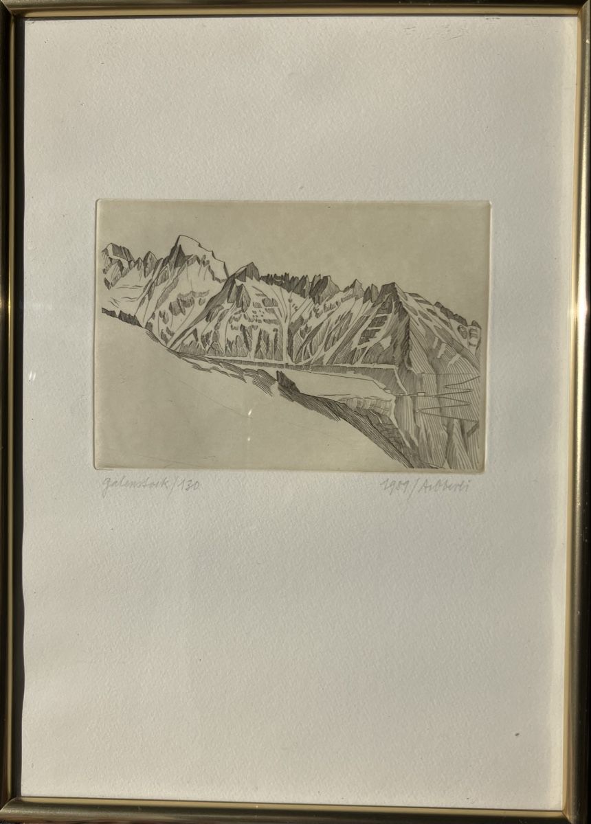 Gravure du Galenstock (D'occasion) à Lausanne pour CHF 15 – avec ...