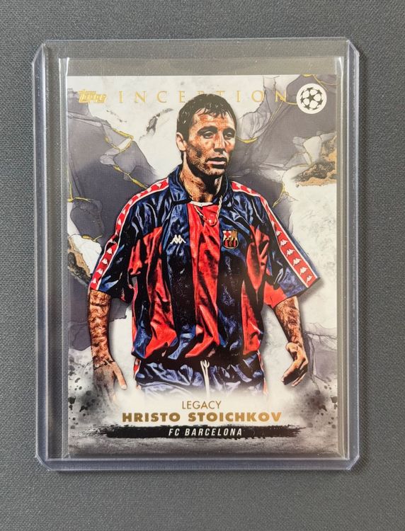 Topps Inception - Hristo Stoichkov Legacy - FC Barcelona (Neu (gemäss ...