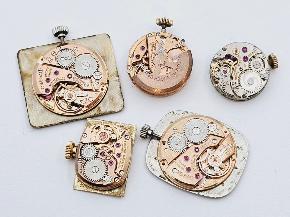 Konvolut Uhrwerke Omega Rolex 282 Movement 620 661 485 (Gebraucht) in ...