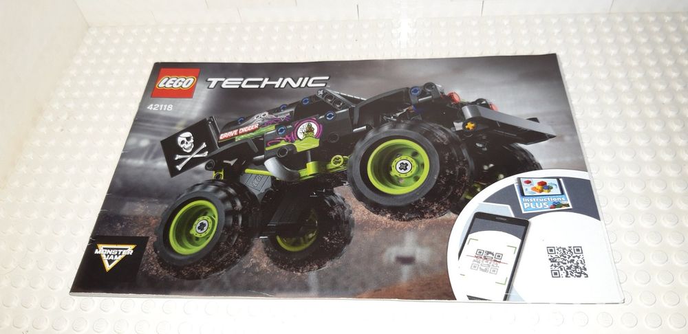 Lego Technic Anleitung 42118 Monster Jam Grave Digger | Kaufen auf Ricardo