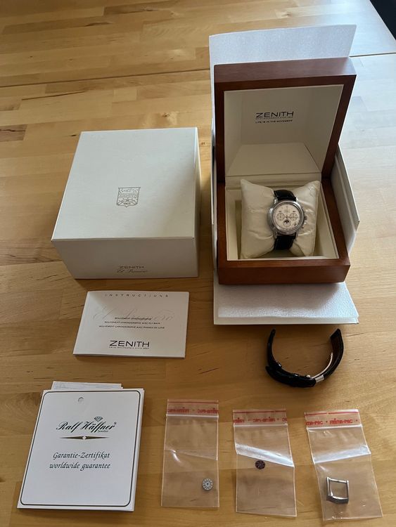 Zenith El Primero Chronomaster, phase de lune et triple date (Gebraucht ...