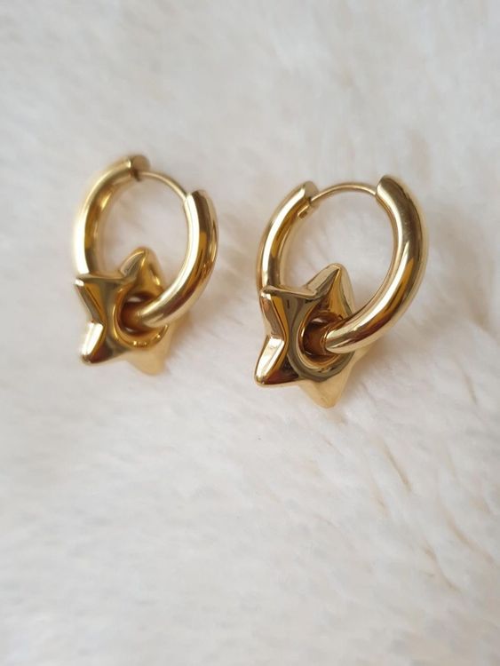 Creolen mit Stern (Neu und originalverpackt) in Würenlos für CHF 30 – mit Lieferung auf Ricardo ...