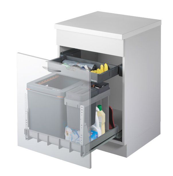 100 Abfalleimer Müllex BOXX 55/60-R Bio aus Liquidation (Neu und ...