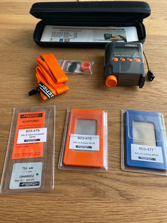 Neues Fischer Dualscope MPOR Schichtdickenmessgerät (Neu und ...