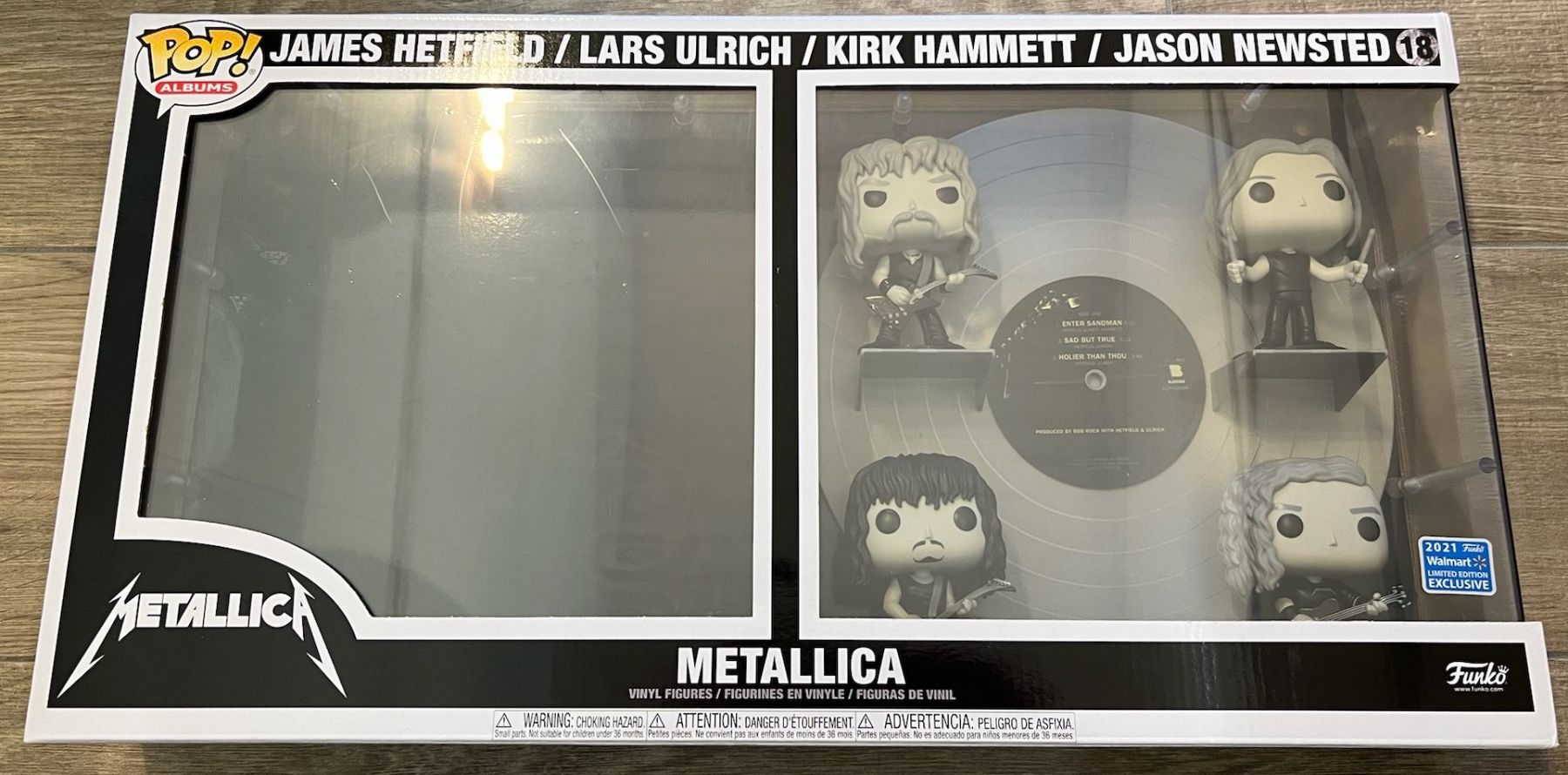Funko POP! Albums Metallica The Black Album Limited Edition (Neu und ...