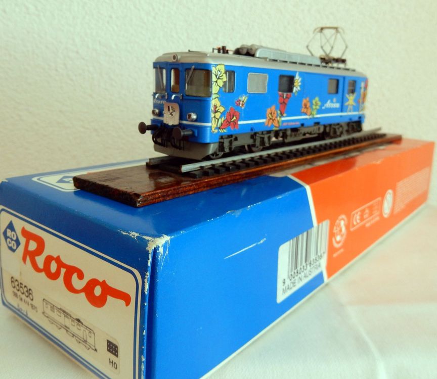 HO- Roco 63536 - RhB "Arosa Zug"- Motrice De 4/4 I - Ovp (Neu (gemäss ...