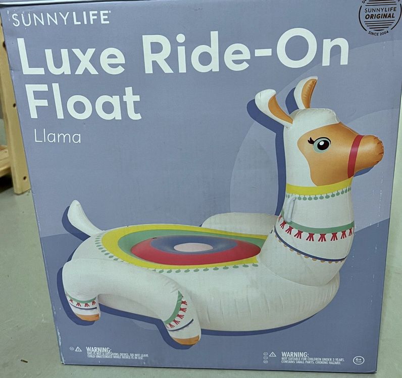 Luxe Ride-on float Sunnylife lama (Gebraucht) in Zürich für CHF 38 ...