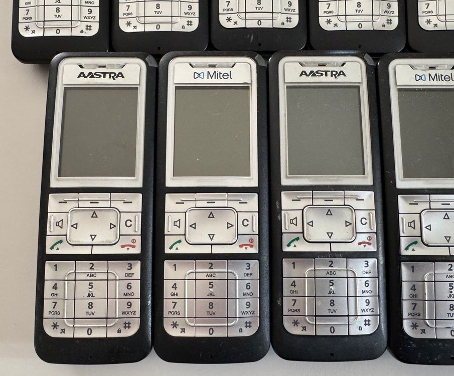 17 Aastra/Mitel DECT-Telefone + 2 Basis-Stationen (Gebraucht) in Kiesen für CHF 259 – mit ...