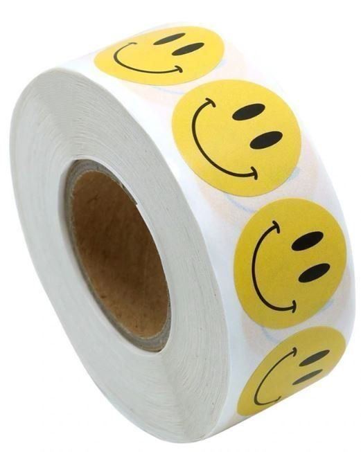 Stickerrolle Smiley Emoji Aufkleber Chat lachen Kleber | Kaufen auf Ricardo