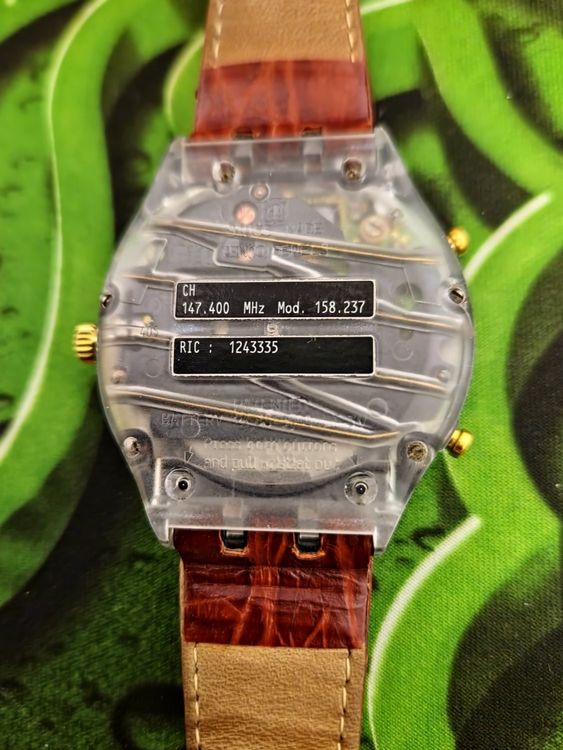 SWATCH PAGER "The Beep Numeric" Vintage 1995 Sammlerstück (Neu (gemäss ...