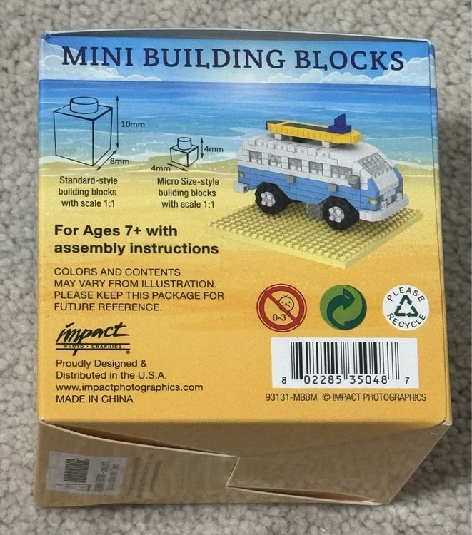 VW Bus Surfing mini Bricks / not Lego | Kaufen auf Ricardo