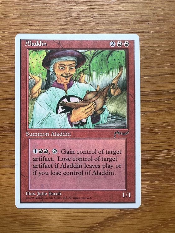 MTG Karte 1995 "Aladdin" | Kaufen auf Ricardo