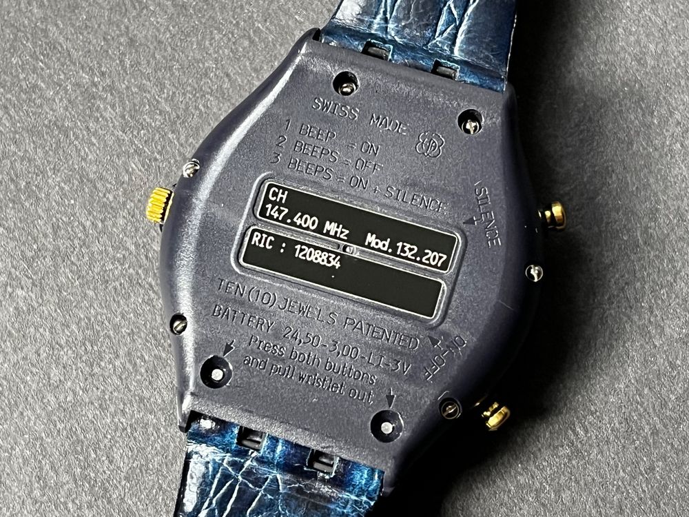 Swatch Pager James Choice PAT101 1991 (Gebraucht) in Zürich für CHF 20 ...