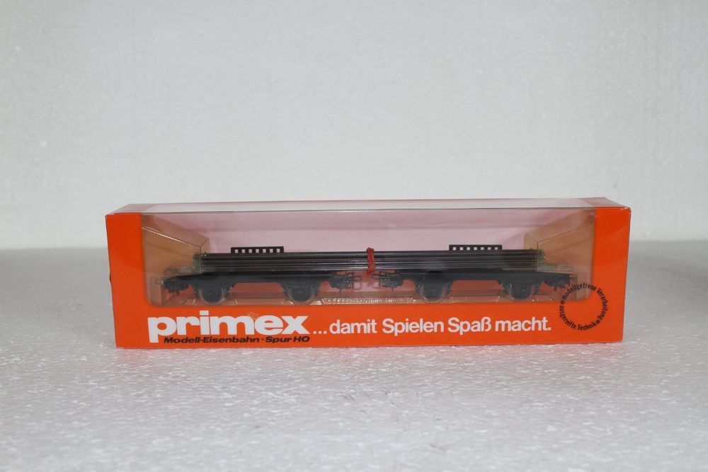 Primex 4598 Drehschemelwagen mit Schienenladung AC | Kaufen auf Ricardo