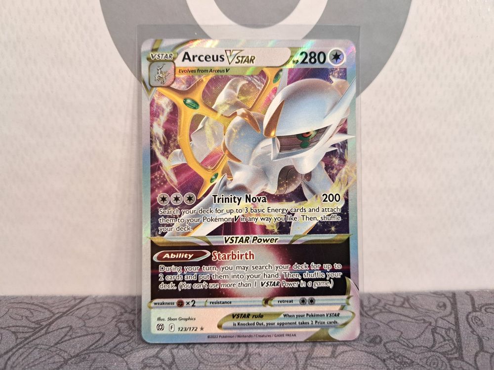 ARCEUS VSTAR BIRLLANT STARS POKEMON KARTE 123/172 | Kaufen auf Ricardo