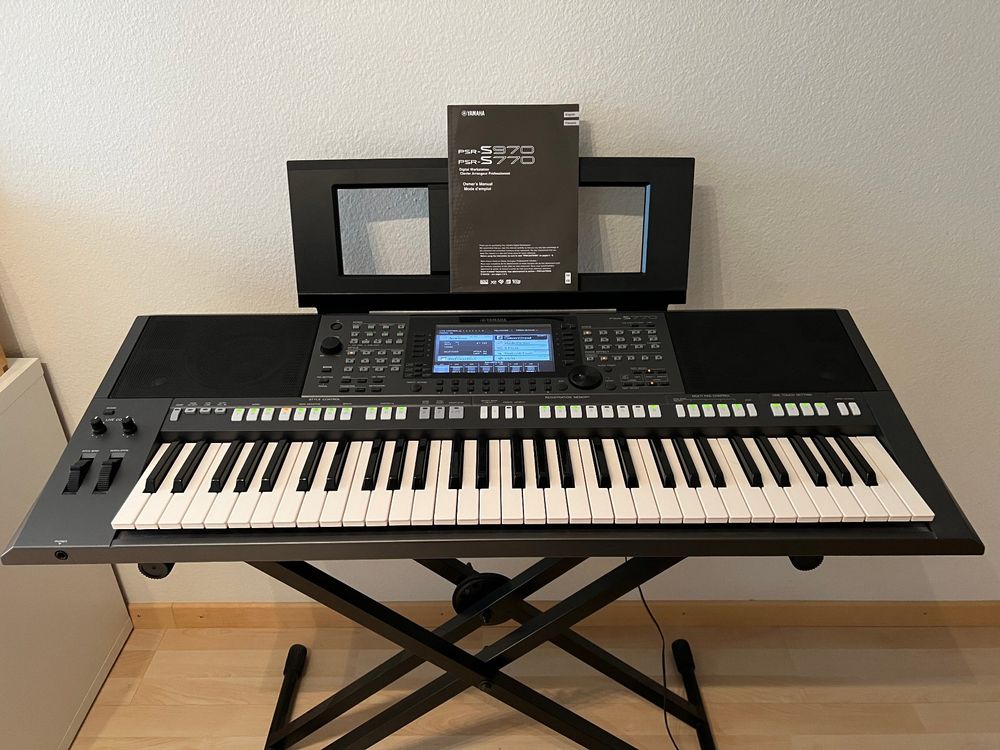Keyboard Yamaha PSR-S770 Workstation | Kaufen auf Ricardo