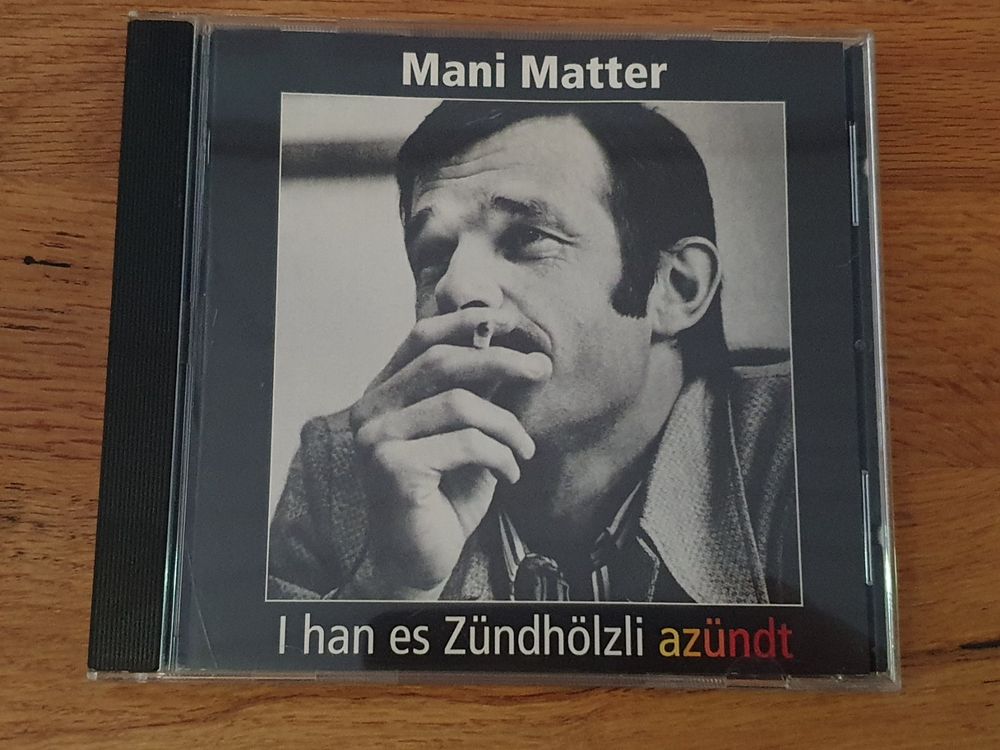 Mani Matter - I han es Zündhölzli azündt - CD - Neuwertig (Gebraucht ...