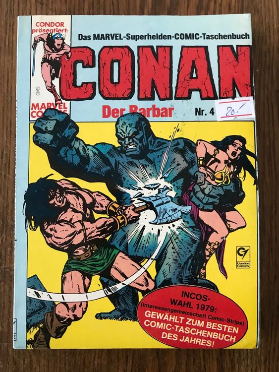 CONAN DER BARBAR - Nr. 4 - Marvel Comics (Gebraucht) in Pfungen für CHF ...