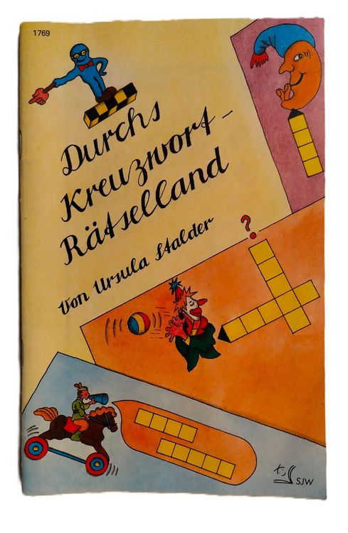SJW Nr. 1769 / Durchs Kreuzwort-Rätselland / Rätsel Heft (Gebraucht) in ...