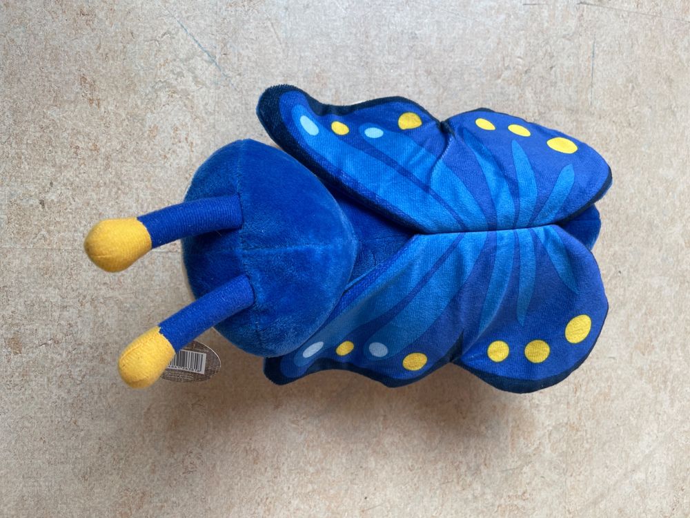 Plüschtier - Verwandlungskünstler Raupe zu Schmetterling ... (Gebraucht) in Klingnau für CHF 4 ...