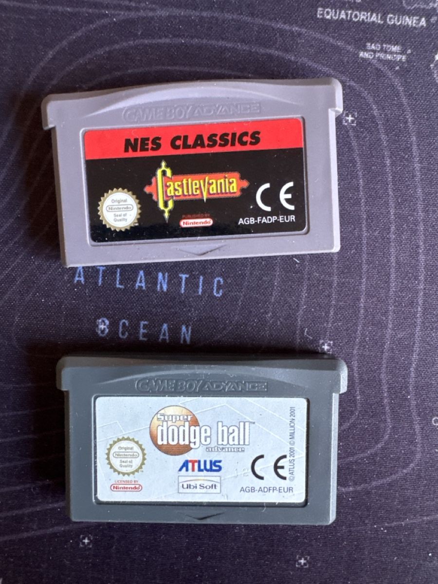 Castlevania & Super Dodge Ball Advance - Two Games! (Gebraucht) in ...