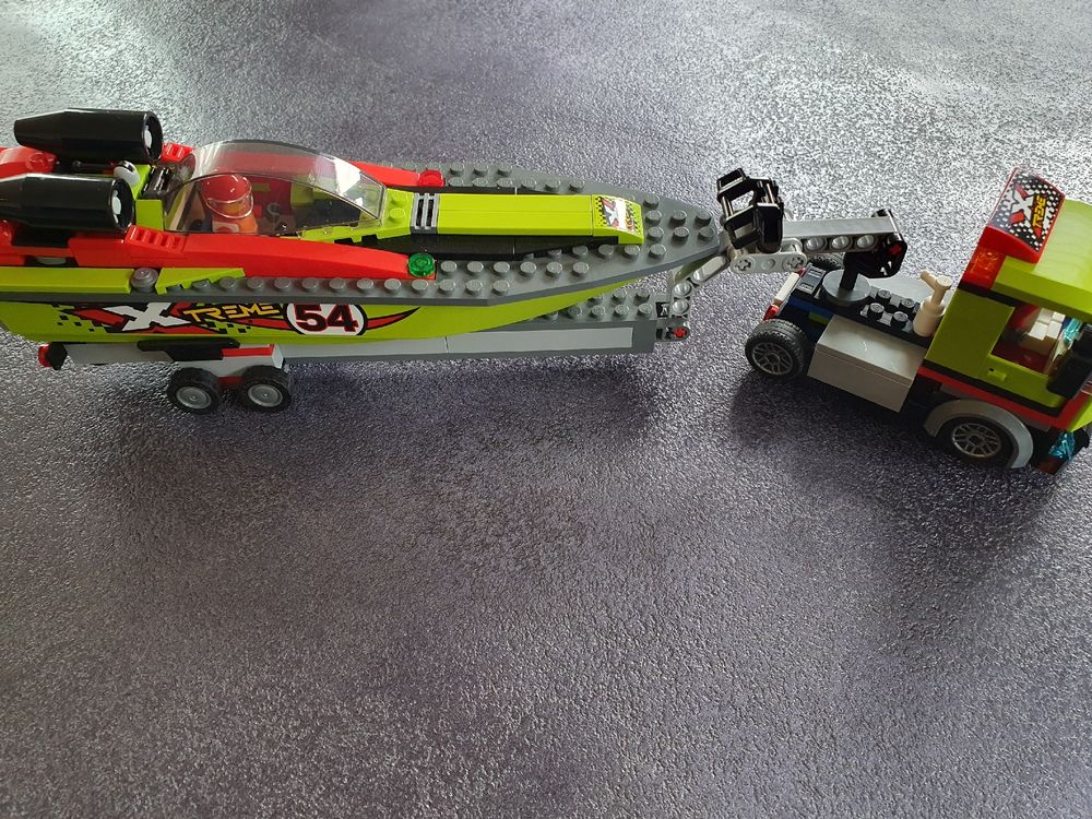 Lego City 60254 Rennboot-Transporter | Kaufen auf Ricardo