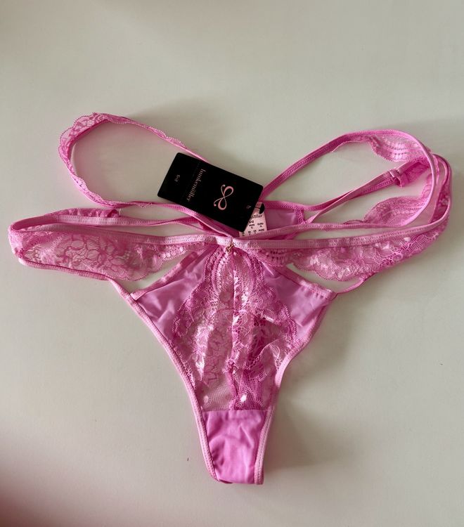String Tanga Hunkemoeller Gr. XL (rosa) (Neu (gemäss Beschreibung)) in Baar für CHF 7 – mit ...