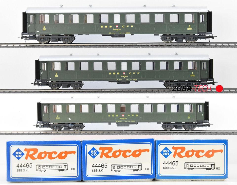 Roco 3x Schwere-Schlierenwagen SBB H0 GS mit OVP (Gebraucht) in St ...