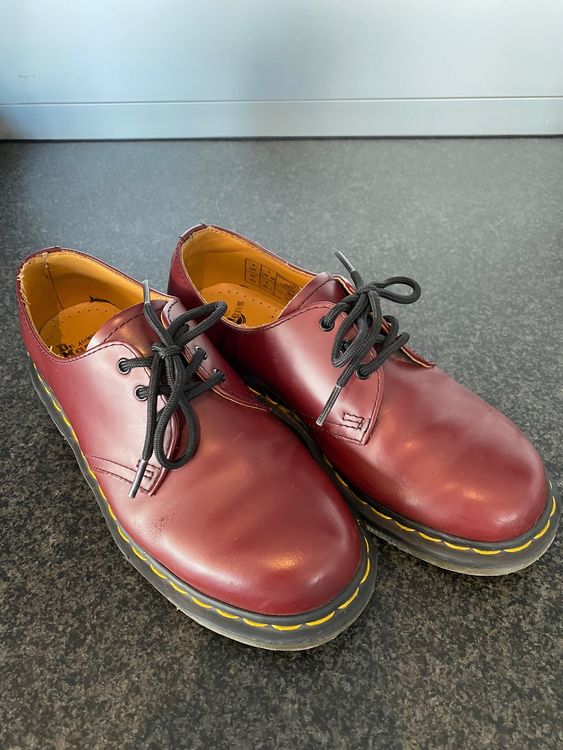 Dr. Martens - 1461 3 Eye Shoe - rot | Kaufen auf Ricardo