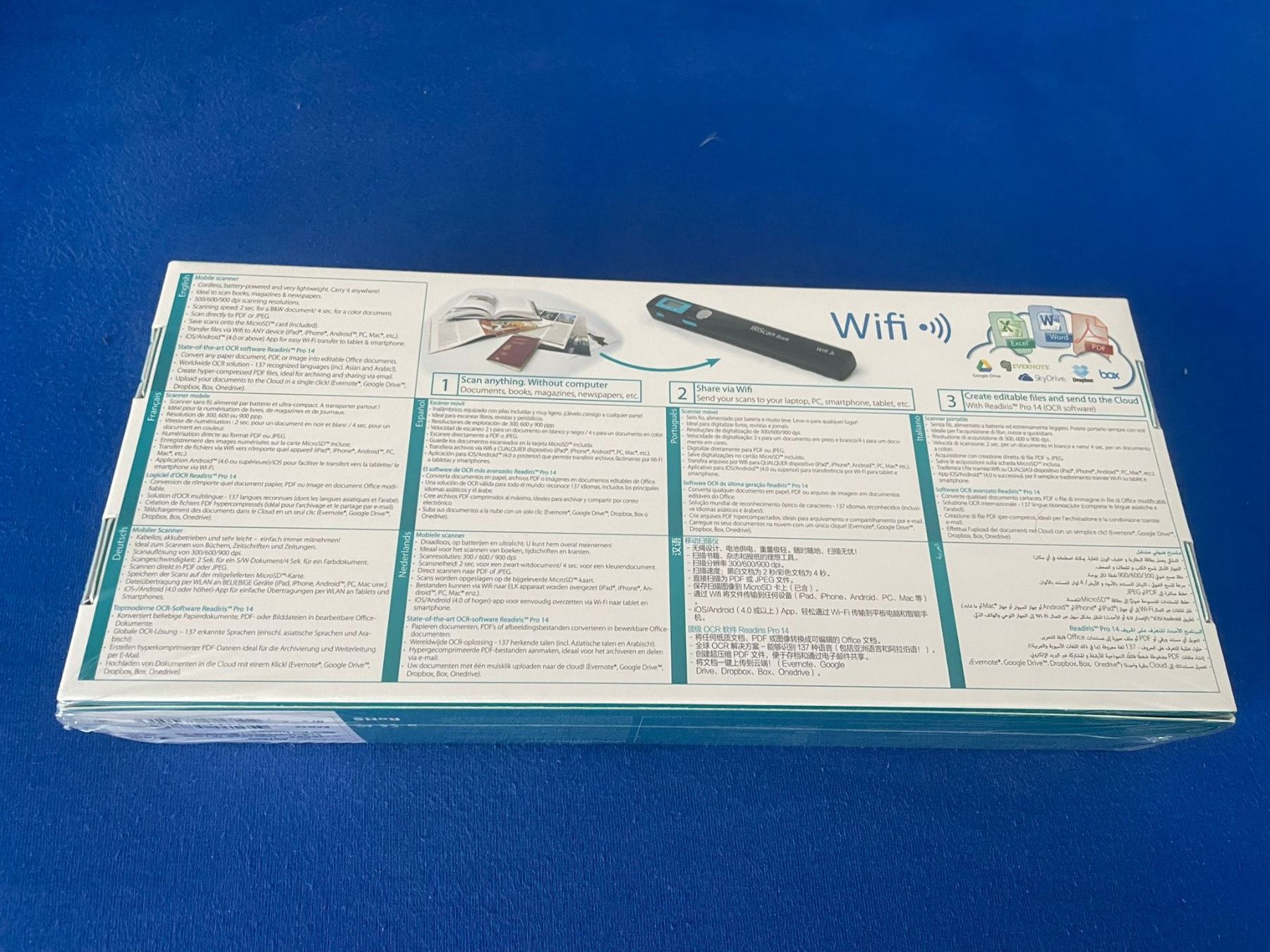 IRIScan Book Executive 3 - Mobiler Scanner mit WLAN Funktion (Neu und ...