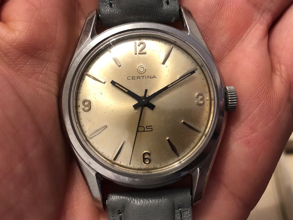 Montre vintage Certina DS mécanique 36mm 1960 fonctionne | Kaufen auf Ricardo