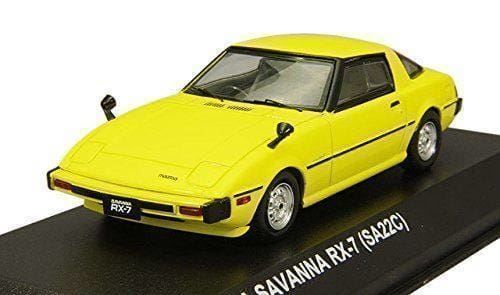 Mazda RX-7 Savanna SA22C 1978-1981 gelb 1:43 von Kyosho | Kaufen auf Ricardo
