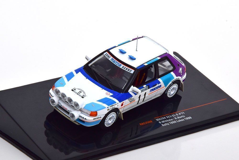Mazda 323 GTX #11 Mazda Rallye Team Europe Rallye 1000 Lakes (Neu und ...