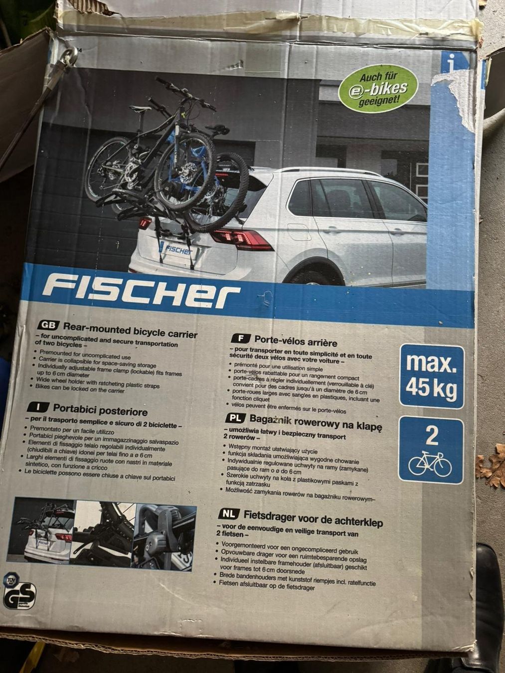 FISCHER Fahrradeträger (Neu und originalverpackt) in Stein AG für CHF 110 – nur Abholung auf ...